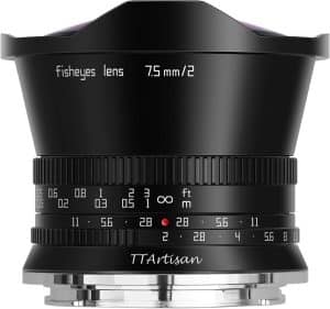 Test Du Tt Artisan Objectif Fisheye 7, 5 Mm F2.0 : ultra Grand Angle Aps-C